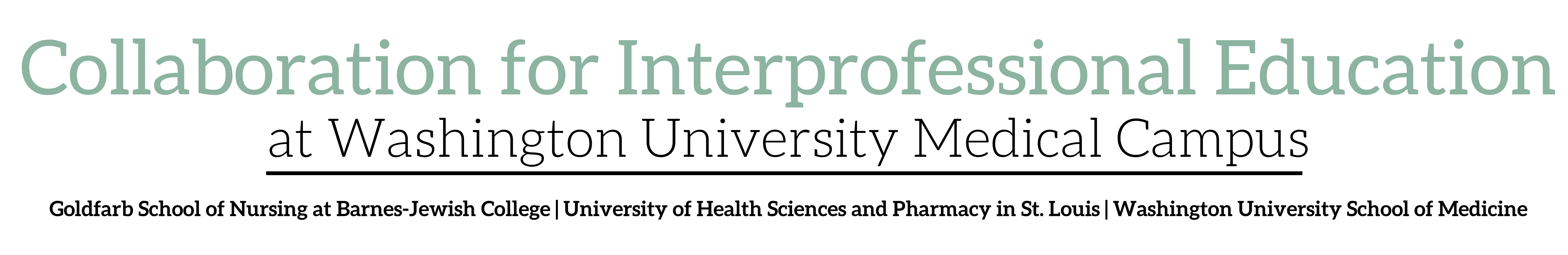 Interprofessional Education | Office of Education | Washington ...